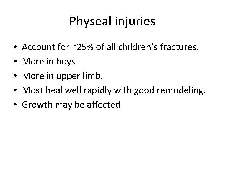 Common Pediatric Fractures and Trauma Prof Mohamed Zamzam