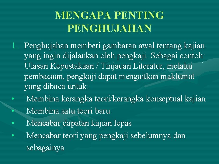 KULIAH 5 Penghujahan Dalam Akademik GB 6012 Penulisan