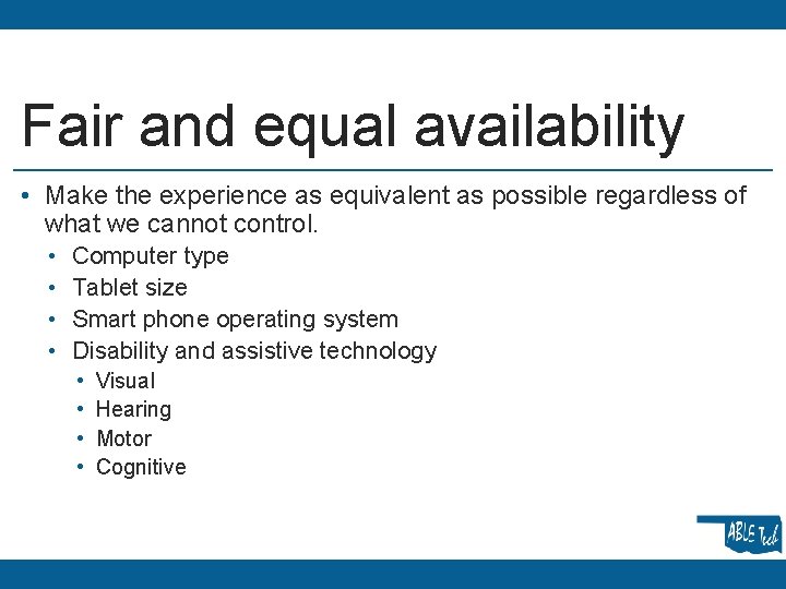 Opening Doors Information Technology Accessibility and How You