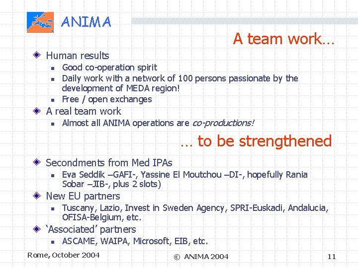 ANIMA Annual Report Achievements of Year 2 9