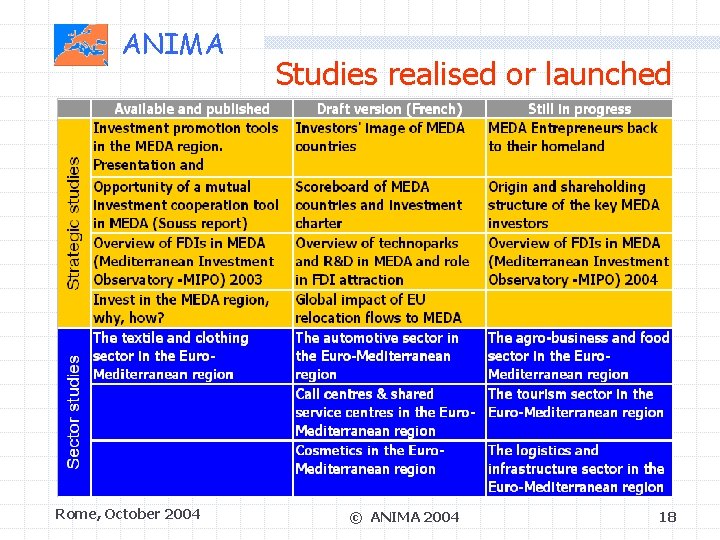 ANIMA Annual Report Achievements of Year 2 9