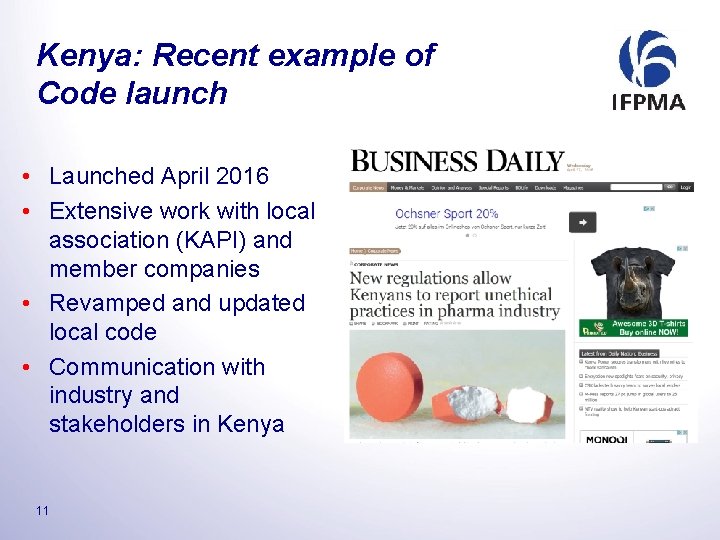 International Federation of Pharmaceutical Manufacturers Associations ...