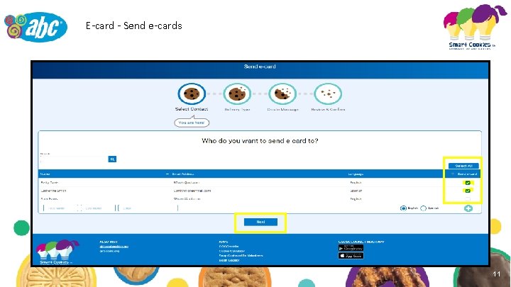 ABC Smart Cookies Girls Selling Cookies Online with