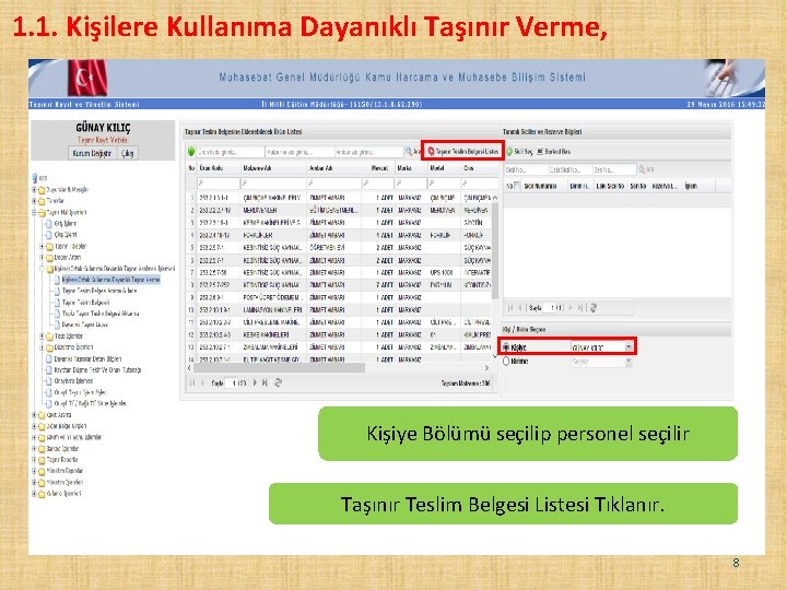 Sunum Plan 1 KULLANIMA VERME VE SORUMLULUK 1