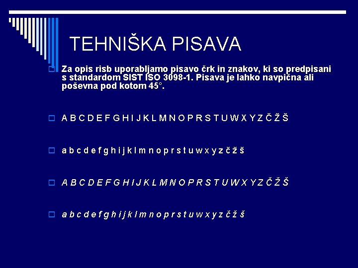TEHNIKA DOKUMENTACIJA IN STANDARDIZACIJA Simon Konenik Velenje 2004