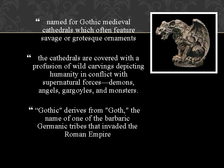 GOTHIC LITERATURE RHETORICAL TERMS QUIZ 1 1 st