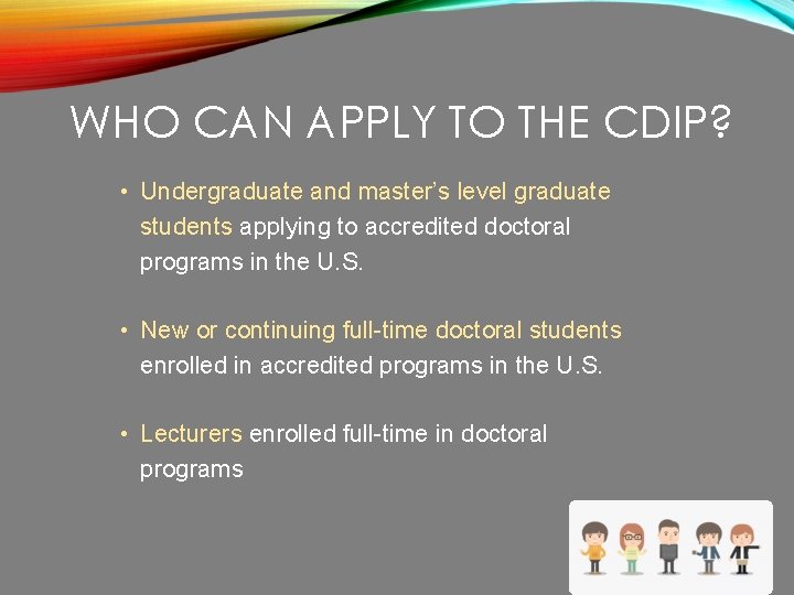 CHANCELLORS DOCTORAL INCENTIVE PROGRAM 2021 2022 WHAT IS