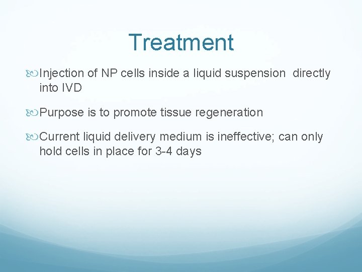 Injectable Cell Therapy for Degenerative Disc Disease Richard