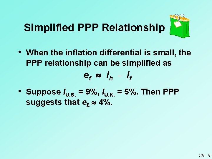 Chapter 8 Relationships Between Inflation Interest Rates and