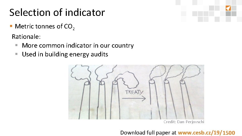 Carbon Dioxide Emissions from Operation of Czech Building