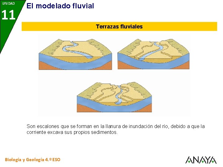 UNIDAD 11 La evolucin del relieve EL MODELADO