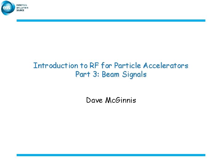 Introduction to RF for Particle Accelerators Part 3