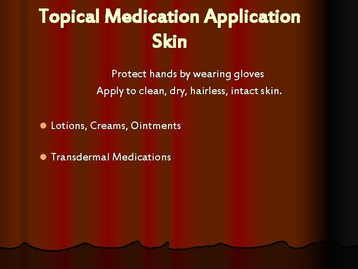 Medication Administration Part II Stephanie Stevens MSN RN