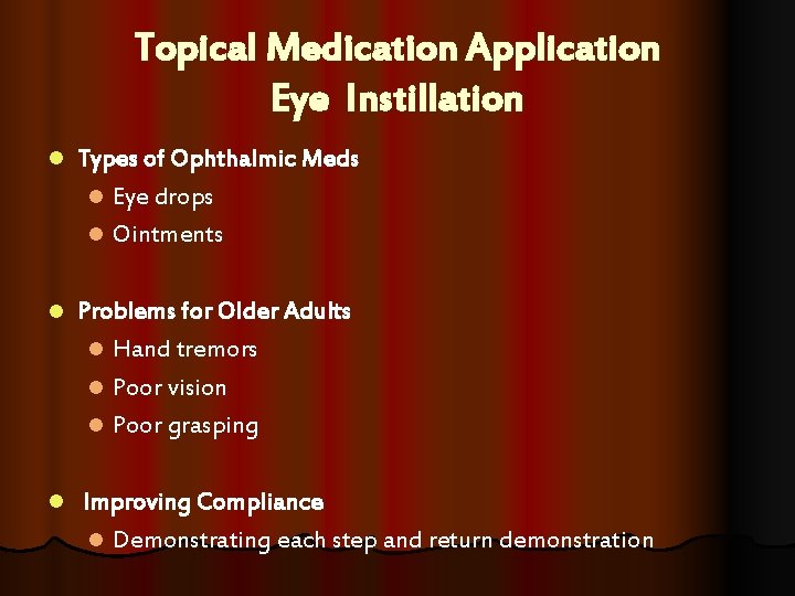 Medication Administration Part II Stephanie Stevens MSN RN