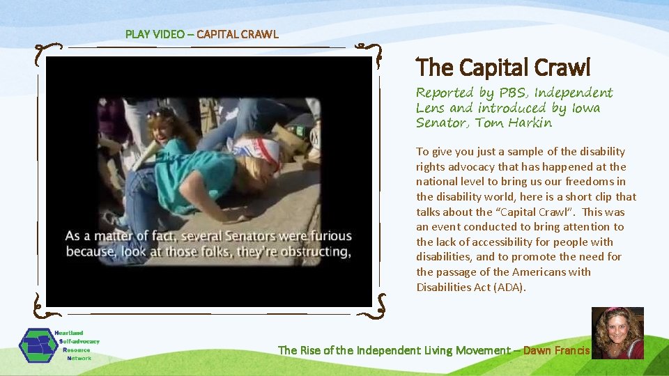 History of Disability and Aging Advocacy in Iowa