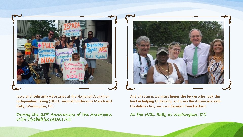 History of Disability and Aging Advocacy in Iowa