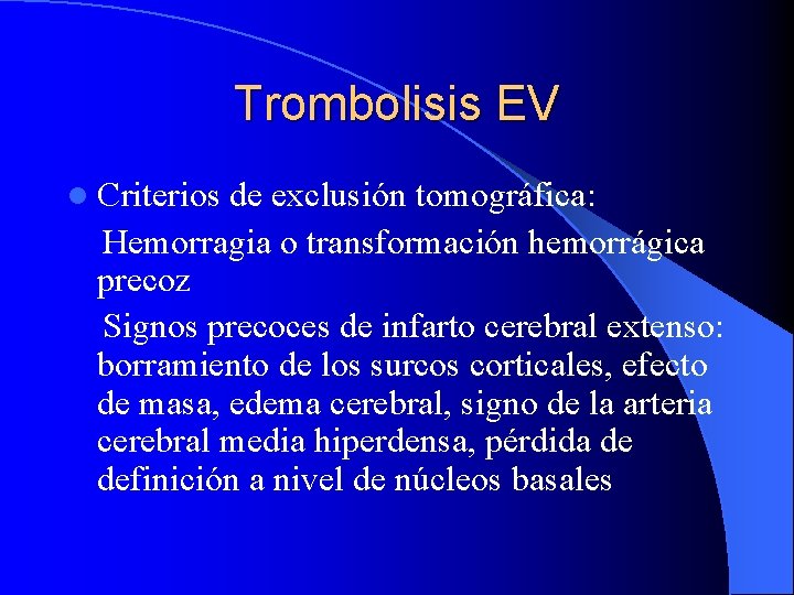 Ataque cerebrovascular Dr Gonzalo Klaassen El ataque cerebrovascular