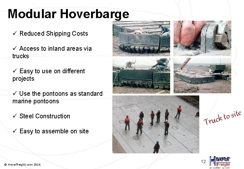 Heavy Lift Hovercraft logistics problems rise above it