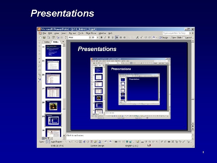Software brings the machine to life When a