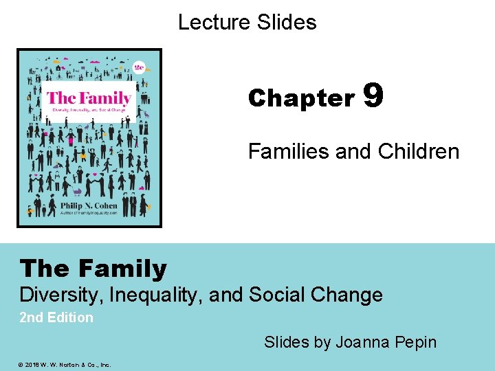 Lecture Slides Chapter 9 Families and Children The