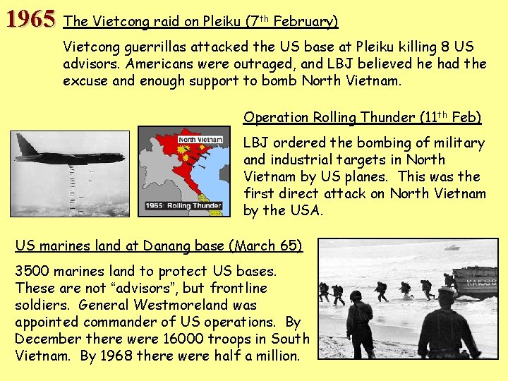 TeacherofHistory com The Vietnam War How did the