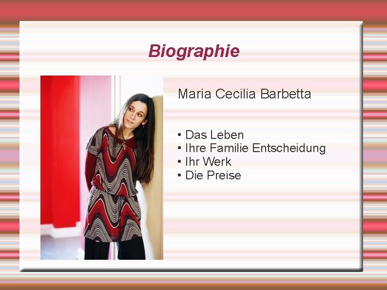 Los Milagros Biographie Maria Cecilia Barbetta Das Leben
