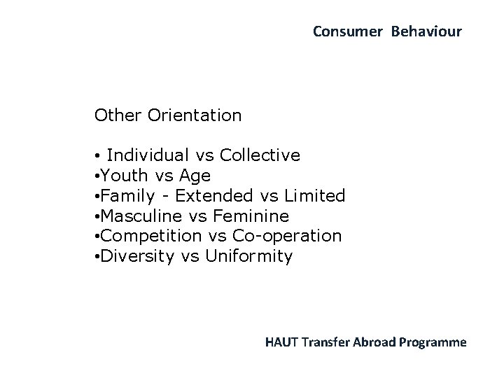Consumer Behaviour Culture Week 2 Lecture 1 Chapter