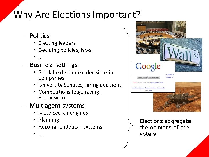 Algorithmic Analysis of Elections Voting Rules and Manipulability