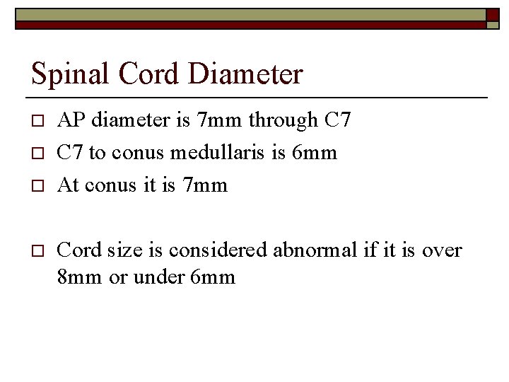 MYELOGRAPHY and CNS Exams using MRI CT Spring
