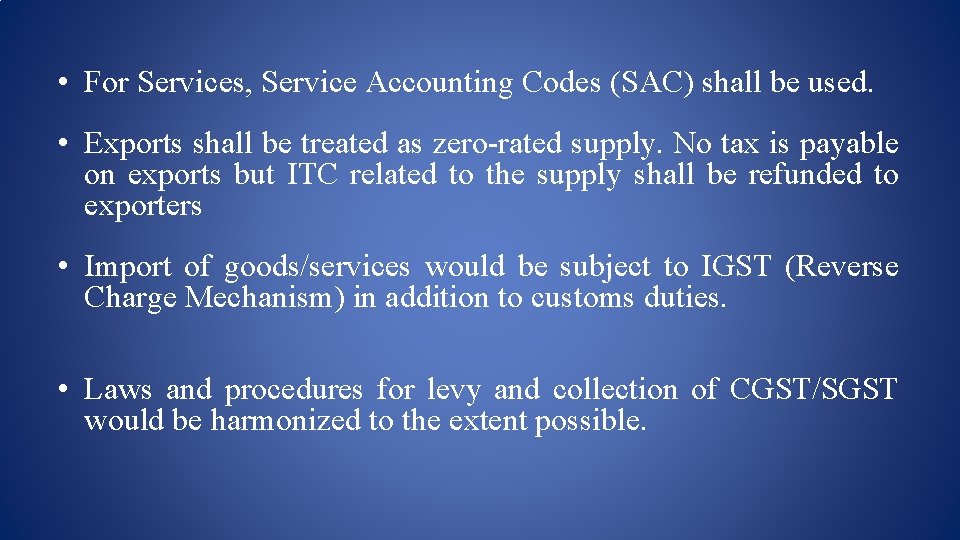 OVERVIEW OF GST MEENAL BHOSALE IRS ADDITIONAL COMMISSIONER