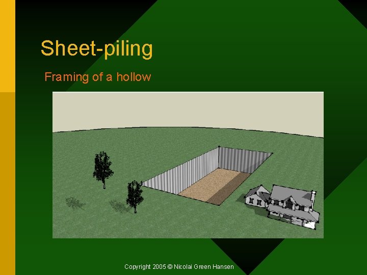 Sheetpiling What is the definition of piling Different