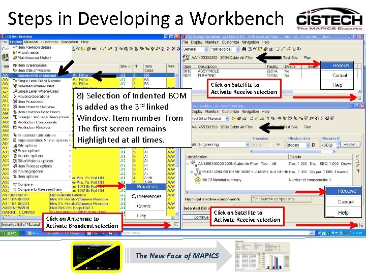 The New Face of MAPICS Power Link Workbenches