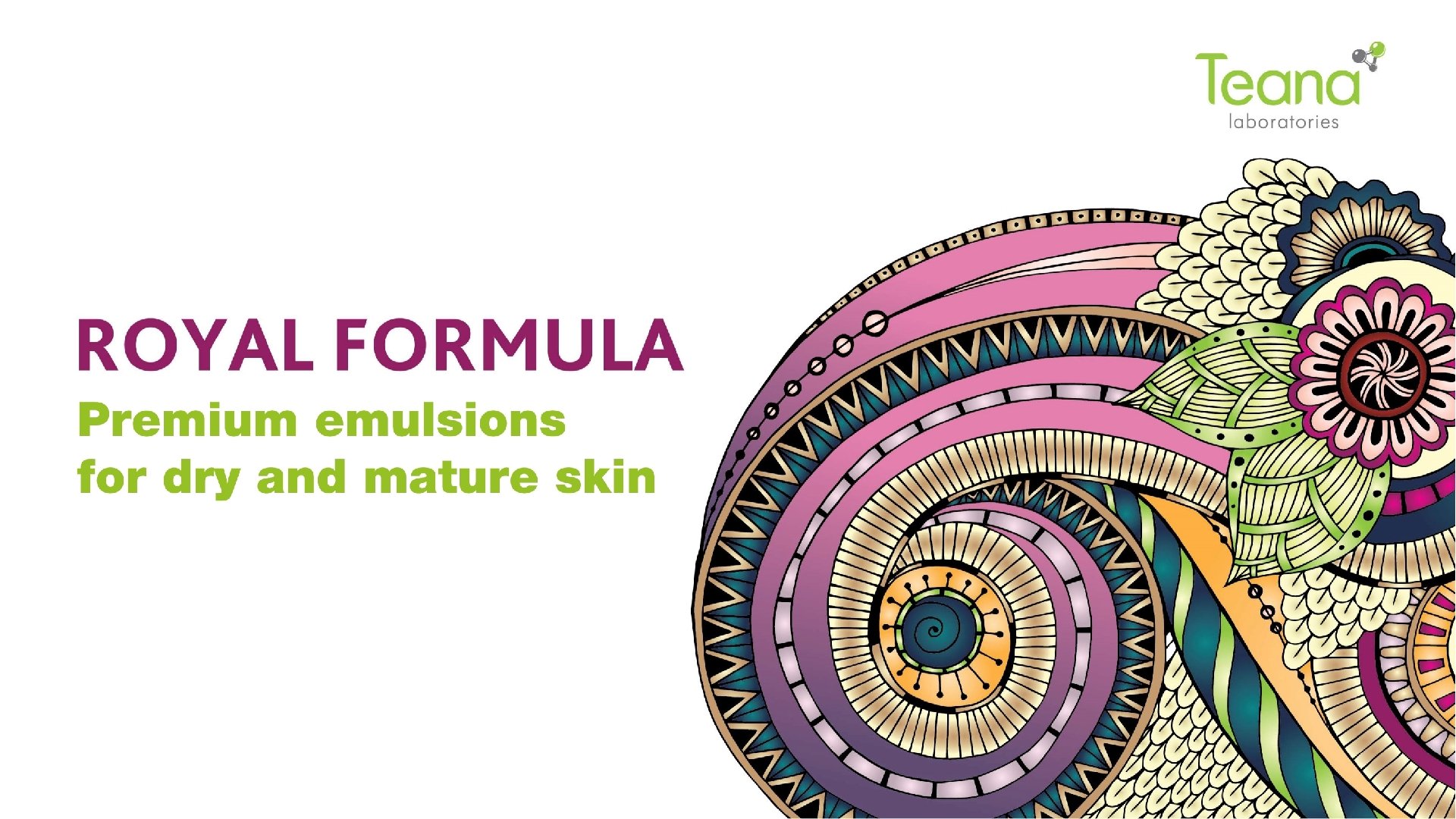 ROYAL FORMULA This royal skin care range based