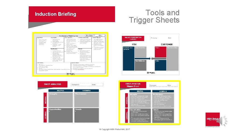 Induction Briefing The Business Model Actualisation Platform Student