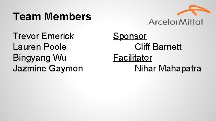 Team 7 Technical Presentation RFID Technology Team Members