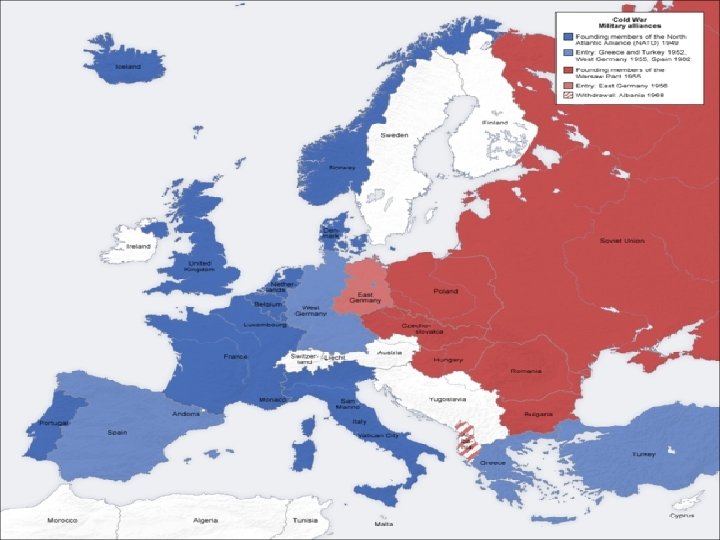 Origins of the Cold War 1945 to 1950