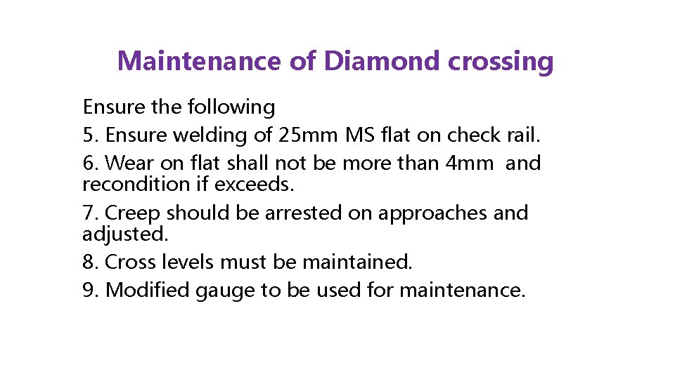 3 3 Special layouts Diamond crossings including with