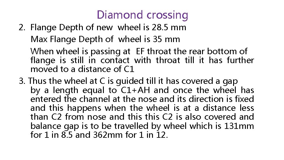 3 3 Special layouts Diamond crossings including with