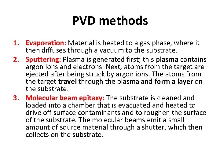 WEEK 12 Coating technology Chemical Vapour Deposition CVD