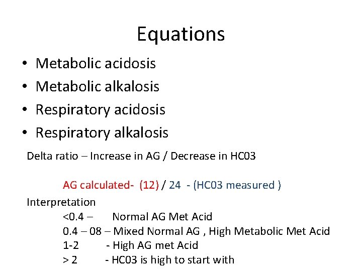 Blood gas Workshop VTA 2019 Acid A substance