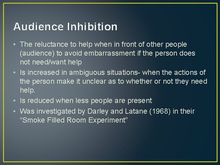 Unit 2 Self and Others AntiSocial Behaviour Altruism