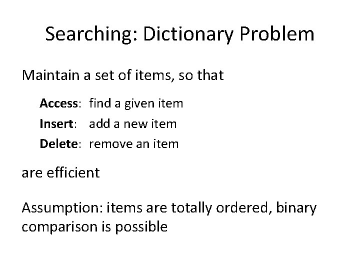 New Balanced Search Trees Siddhartha Sen Princeton University