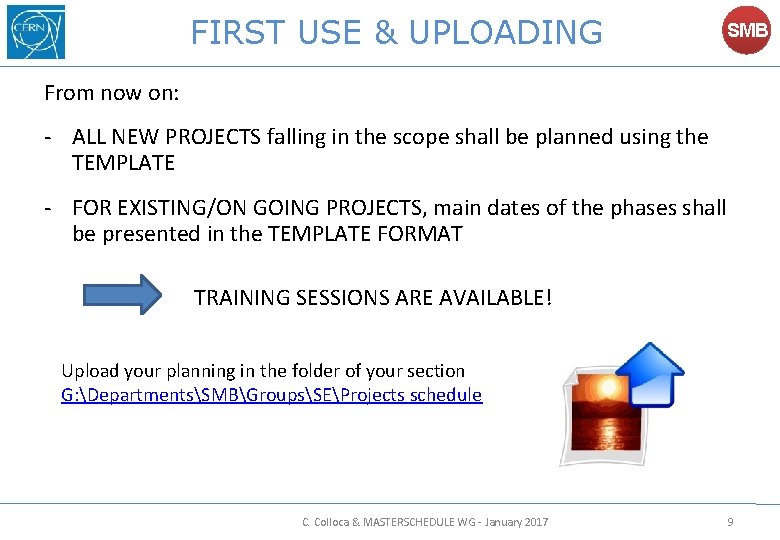 SMB SMBSE Projects Planning Template and masterschedule C