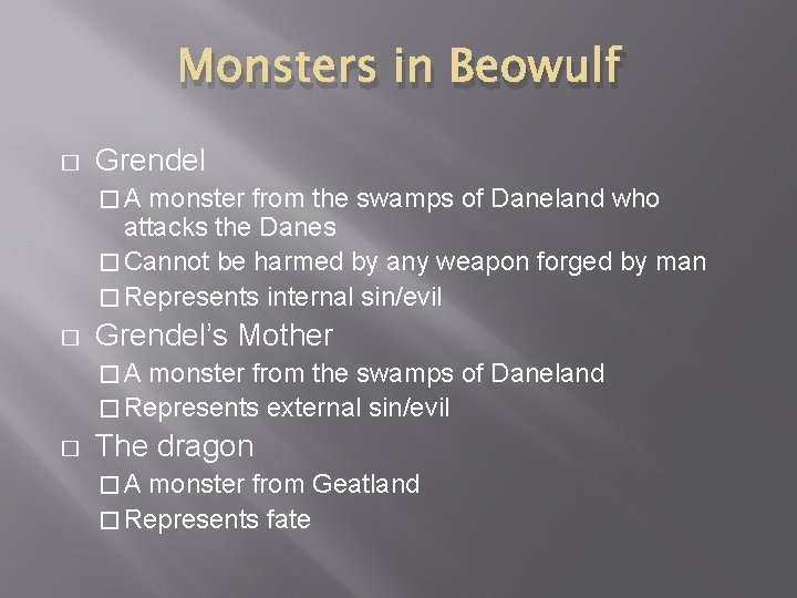 BEOWULF The English Epic thats NOT English Beowulf