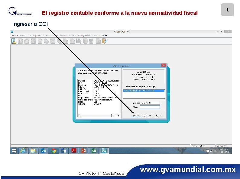 El registro contable conforme a la nueva normatividad