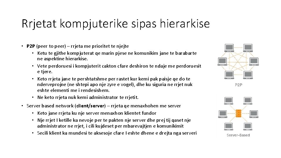 KAPITULLI II RRJETAT KOMPJUTERIKE Elementet kryesor t rrjetave