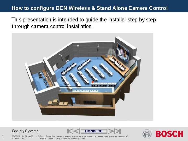 How to configure DCN Wireless Stand Alone Camera