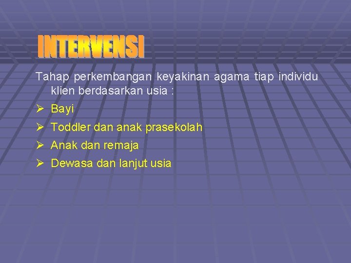 v Afiliasi agama v Keyakinan agama atau spiritual