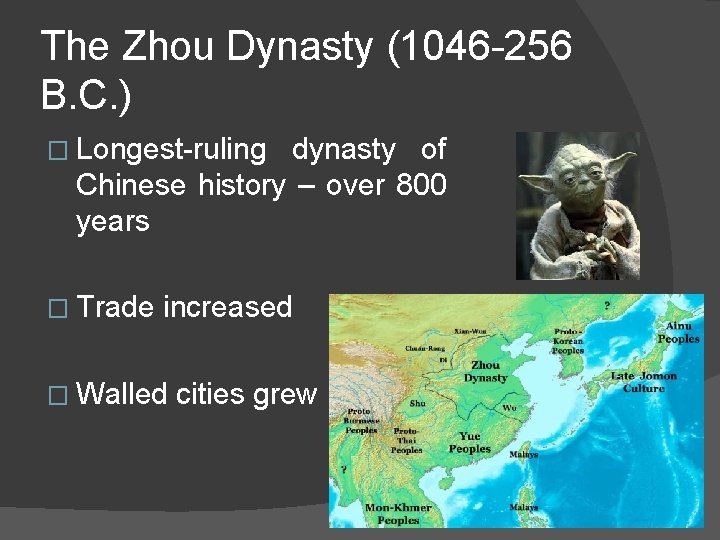 CHAPTER 6 DYNASTIES OF ANCIENT CHINA Lesson 1