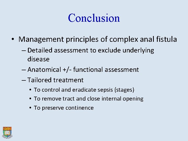 Recent Advances in Surgical Management of Complex Cryptoglandular